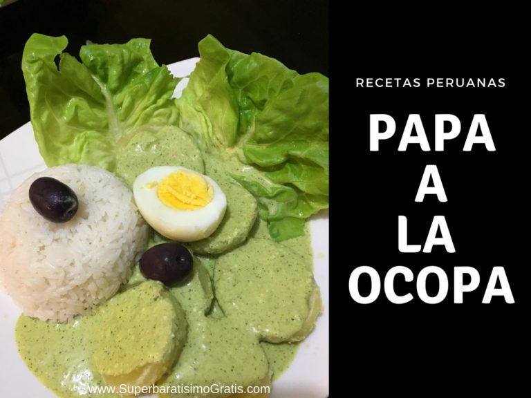 Recetas Peruanas: Papa a la Ocopa Peruana | Súper Baratísimo Gratis