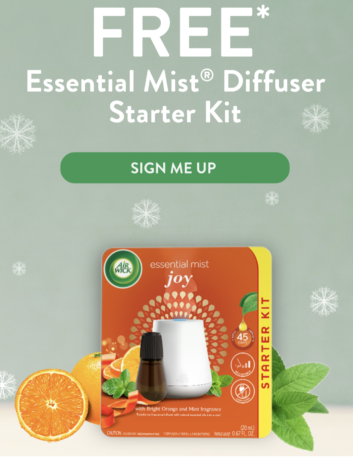 GRATIS Air Wick Essential Mist Diffuser Starter Kit | Súper Baratísimo ...